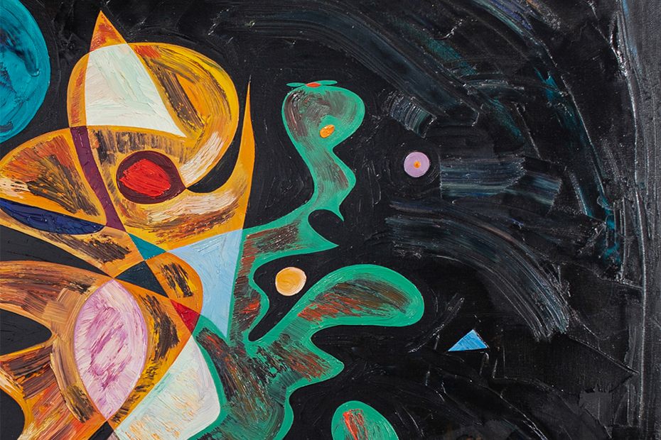 British Diplomacy (2015) Oil Painting by Gheorghe Virtosu
